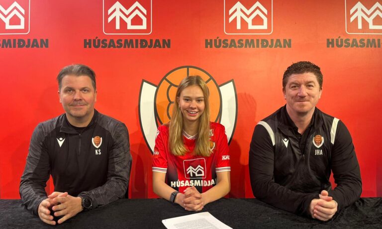 Kristín Erla Ó. Johnson í Víking | Knattspyrnufélagið Víkingur