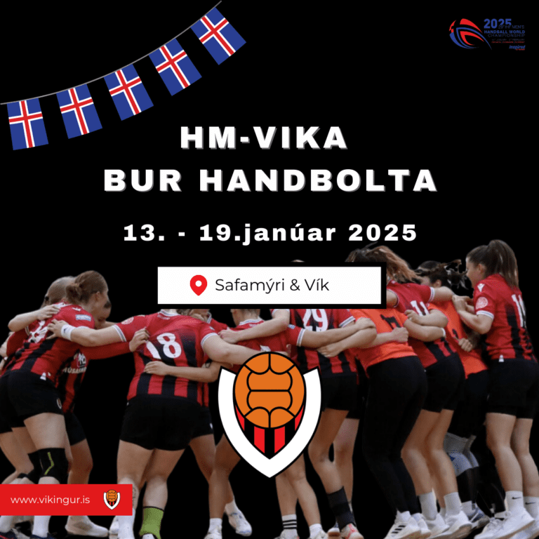 HM-vika BUR handbolta | Knattspyrnufélagið Víkingur